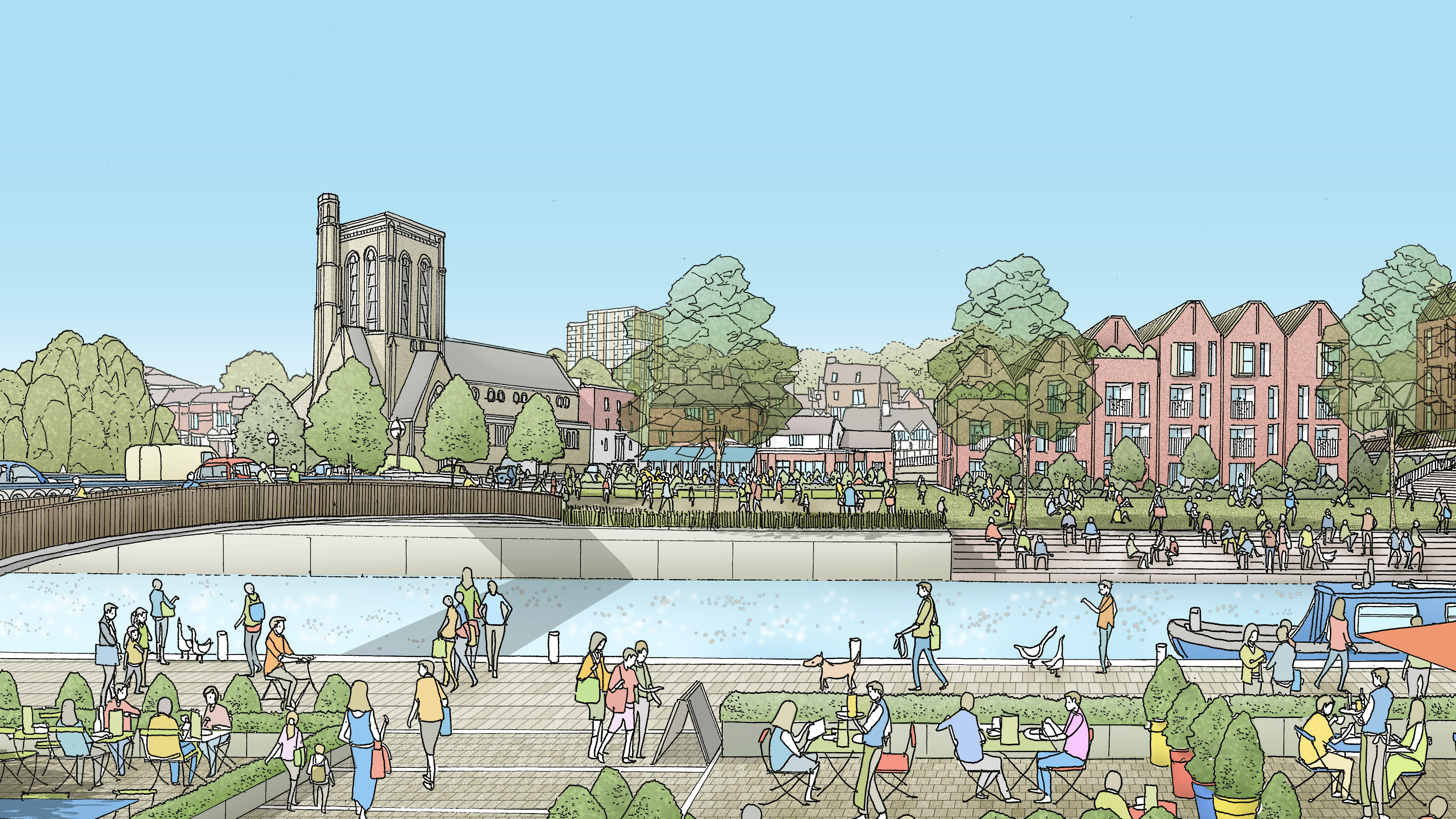 Guildford Town Centre Masterplan | Allies and Morrison