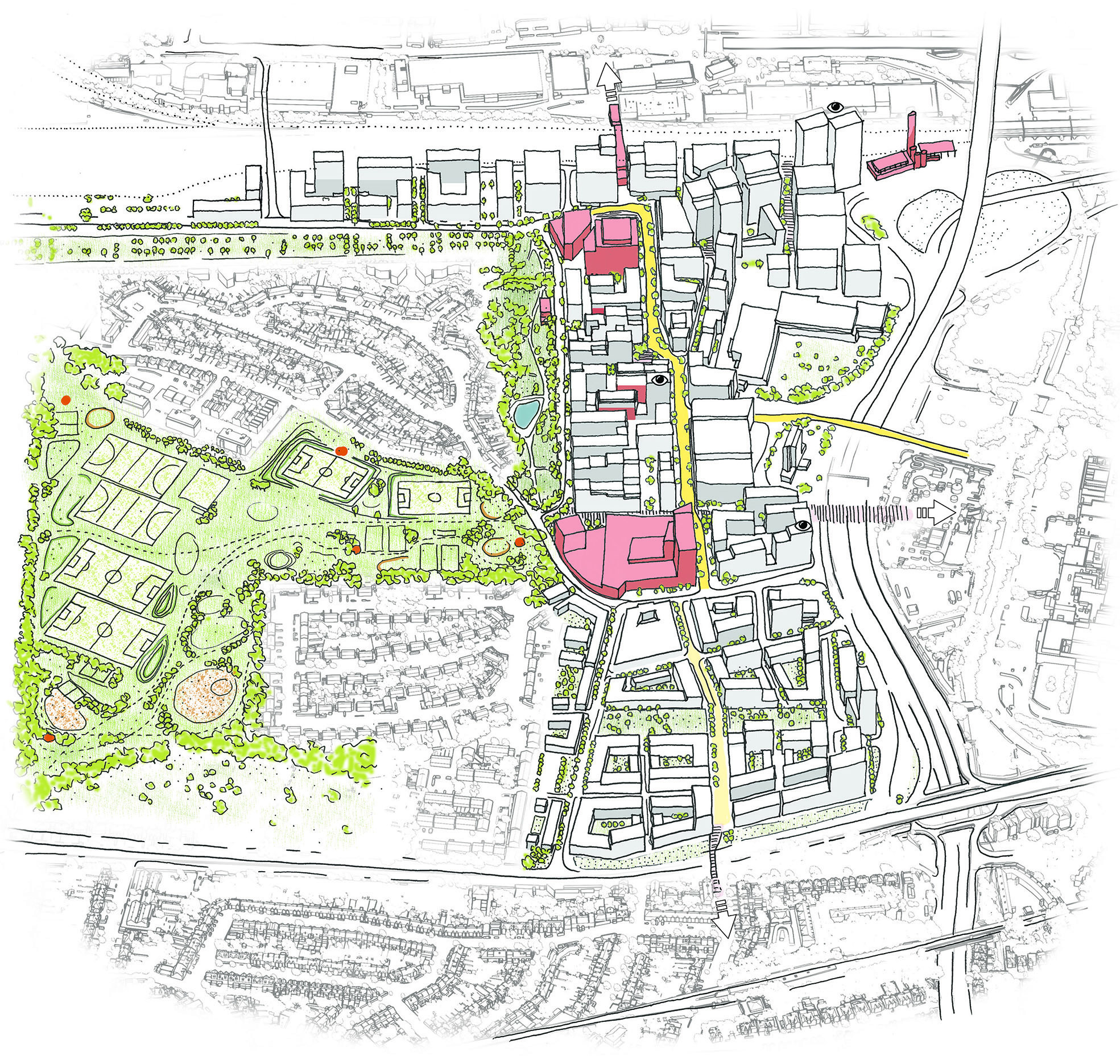 Brent Cross Town | Allies and Morrison