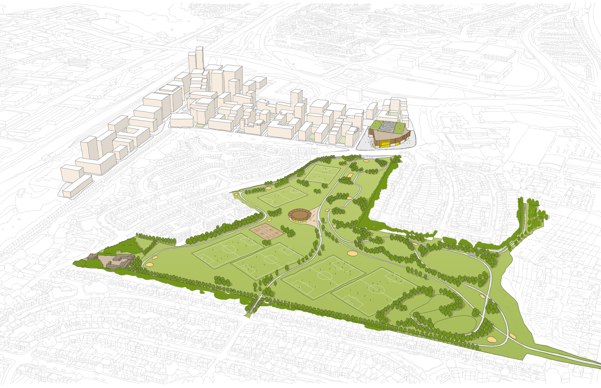 Brent Cross Town | Allies and Morrison