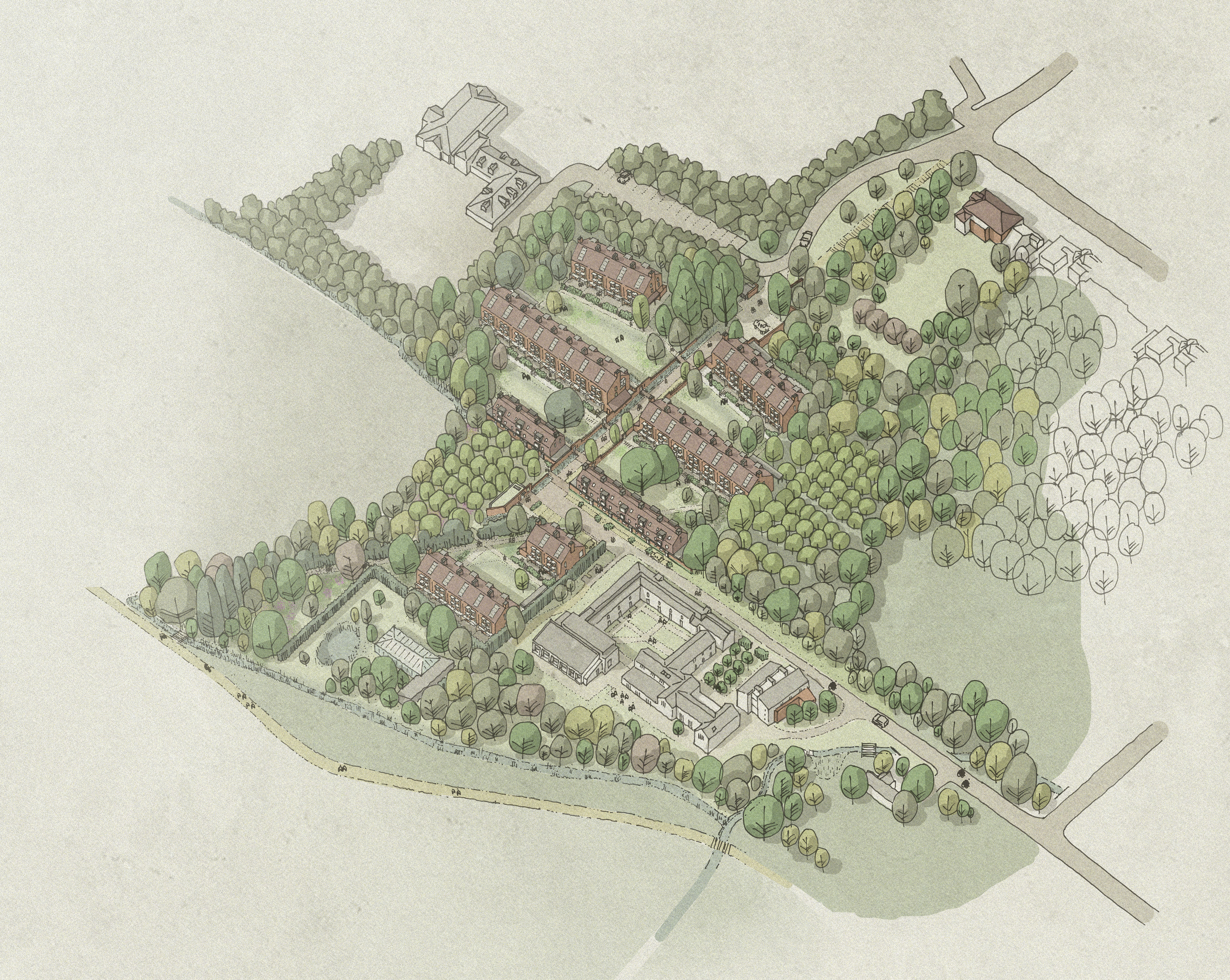 Hinsley Lane, St John's College, Cambridge | Allies and Morrison